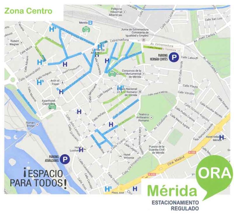 Zona Azul Mérida (actualizado 2025) | Horario, Precio, Multas, App...