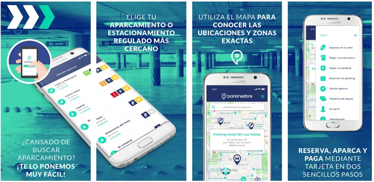 ParkingLibre, la app para pagar la zona azul.