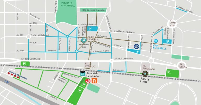 Zona Azul Castelldefels (actualizado 2025) | Horario, Precio, Multas ...