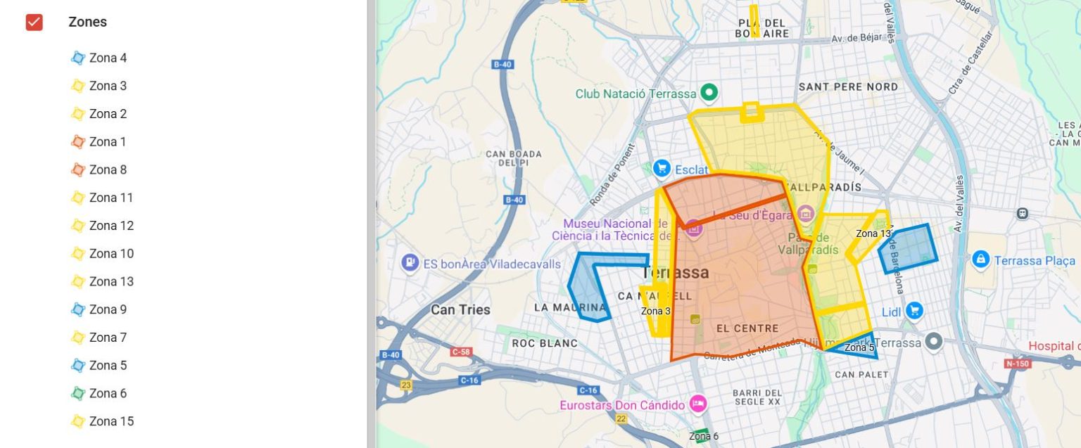 Zona Azul Terrassa (actualizado 2025) | Horario, Precio, Multas, App...
